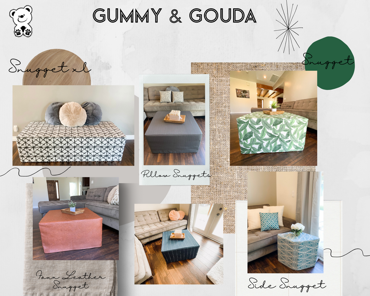 The Snugget Cover Collection – Gummy and Gouda